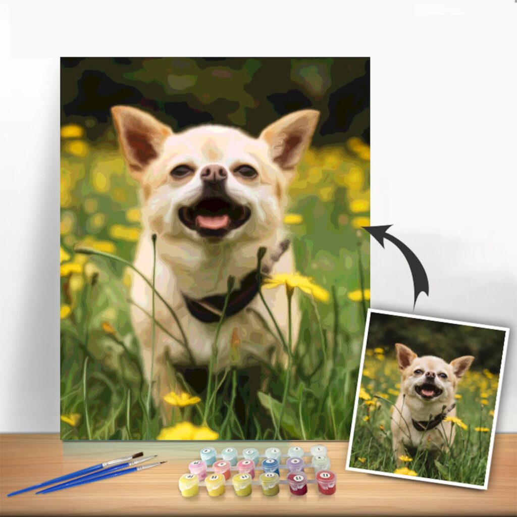 Paint by Numbers Kit | DIY Oil Painting | Art Kit for Adults